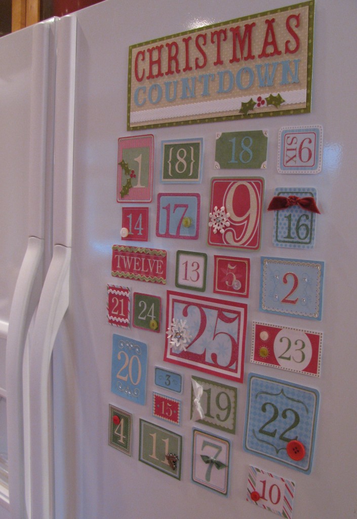 Homemade Holiday: Make your own Christmas Countdown - Gather Lemons