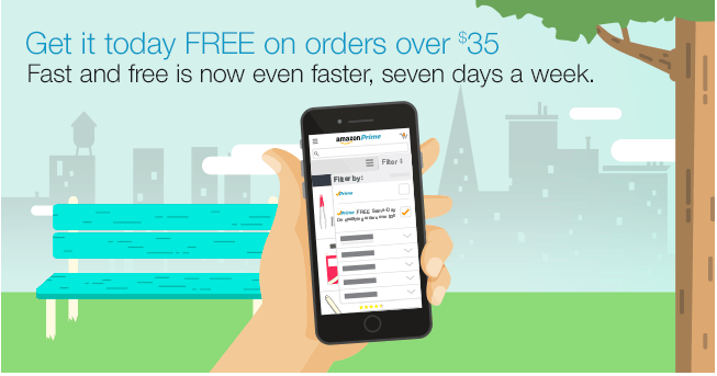 Amazon Prime FREE Same-Day Shipping on Orders over $35 - Gather Lemons