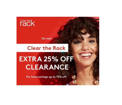 Nordstrom Rack Clear the Rack Sale - Extra 25% off Clearance Styles ...
