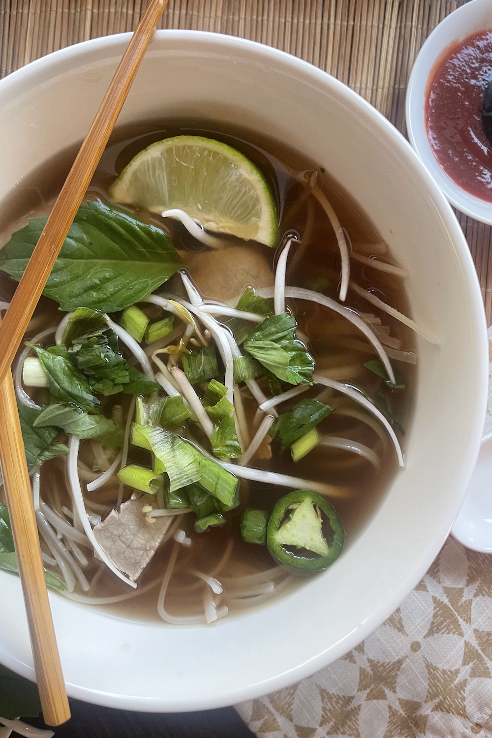 Quick Beef Pho - Gather Lemons