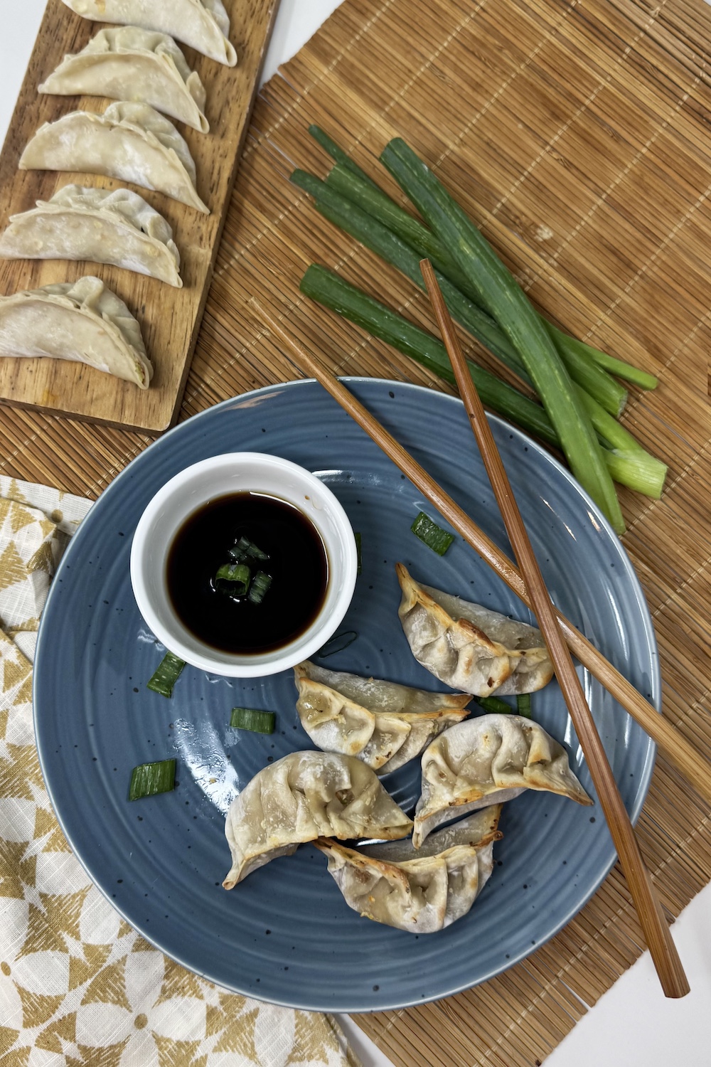 Homemade Gyoza - Gather Lemons